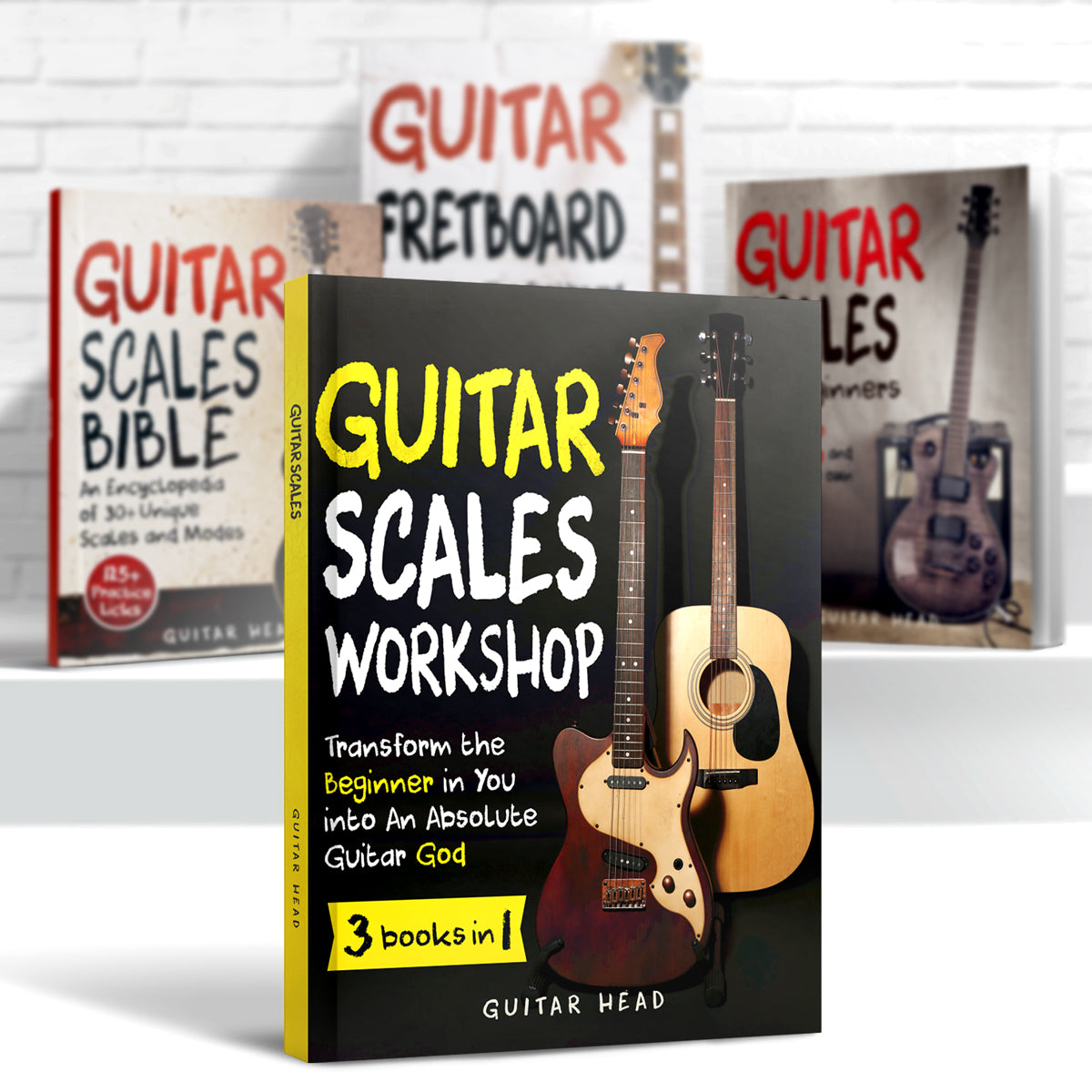 Guitar Scales: 3 Book Bundle: How to Solo Effortlessly and Create Your ...